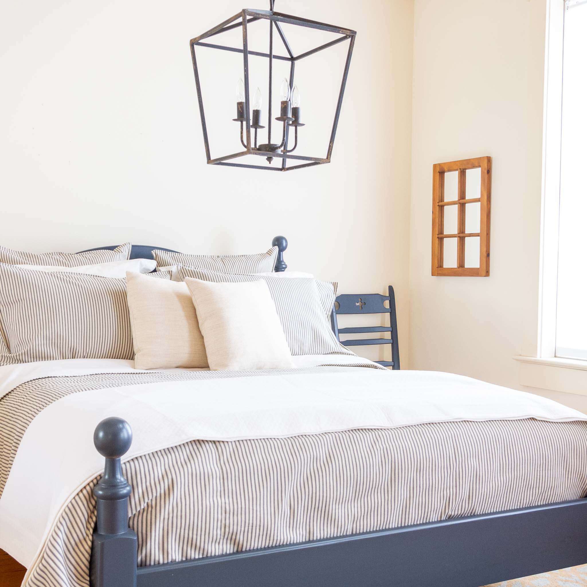 Cannonball Bed in Hale Navy | The Emporium | Ottawa Beds