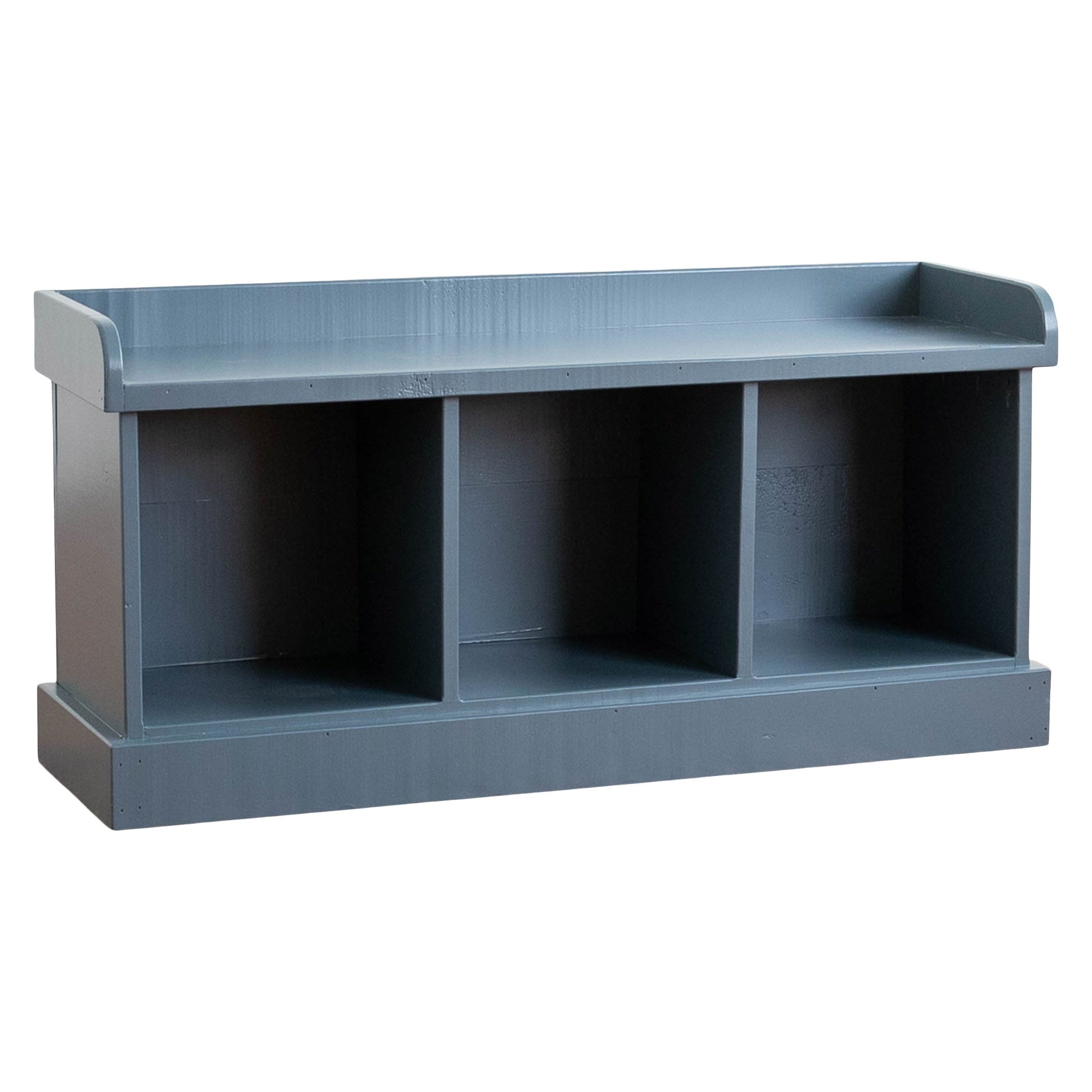 Cubby Bench in Vintage Blue/Black | The Emporium, Ottawa