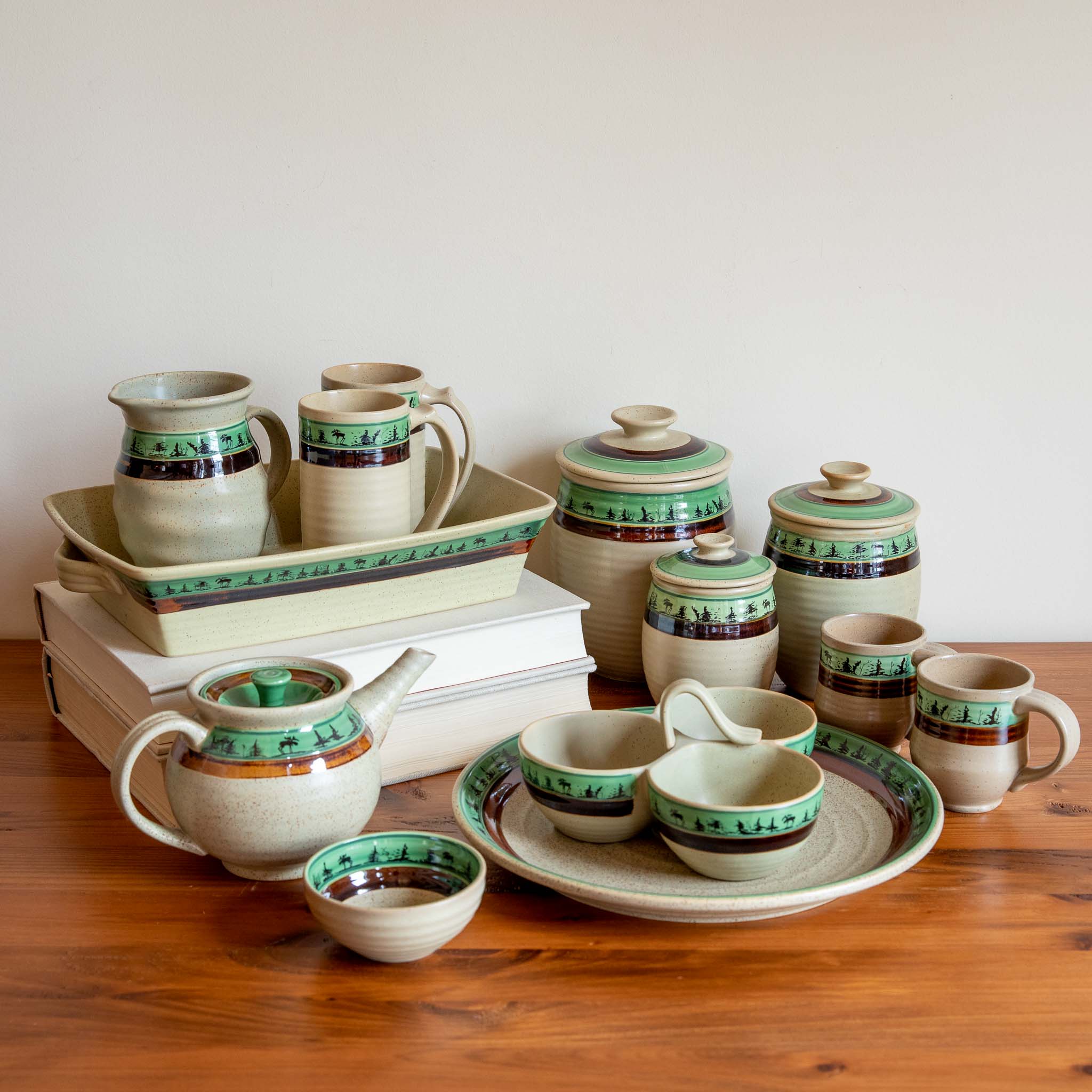The Eastern Pines Set in Northern Lights – The Emporium