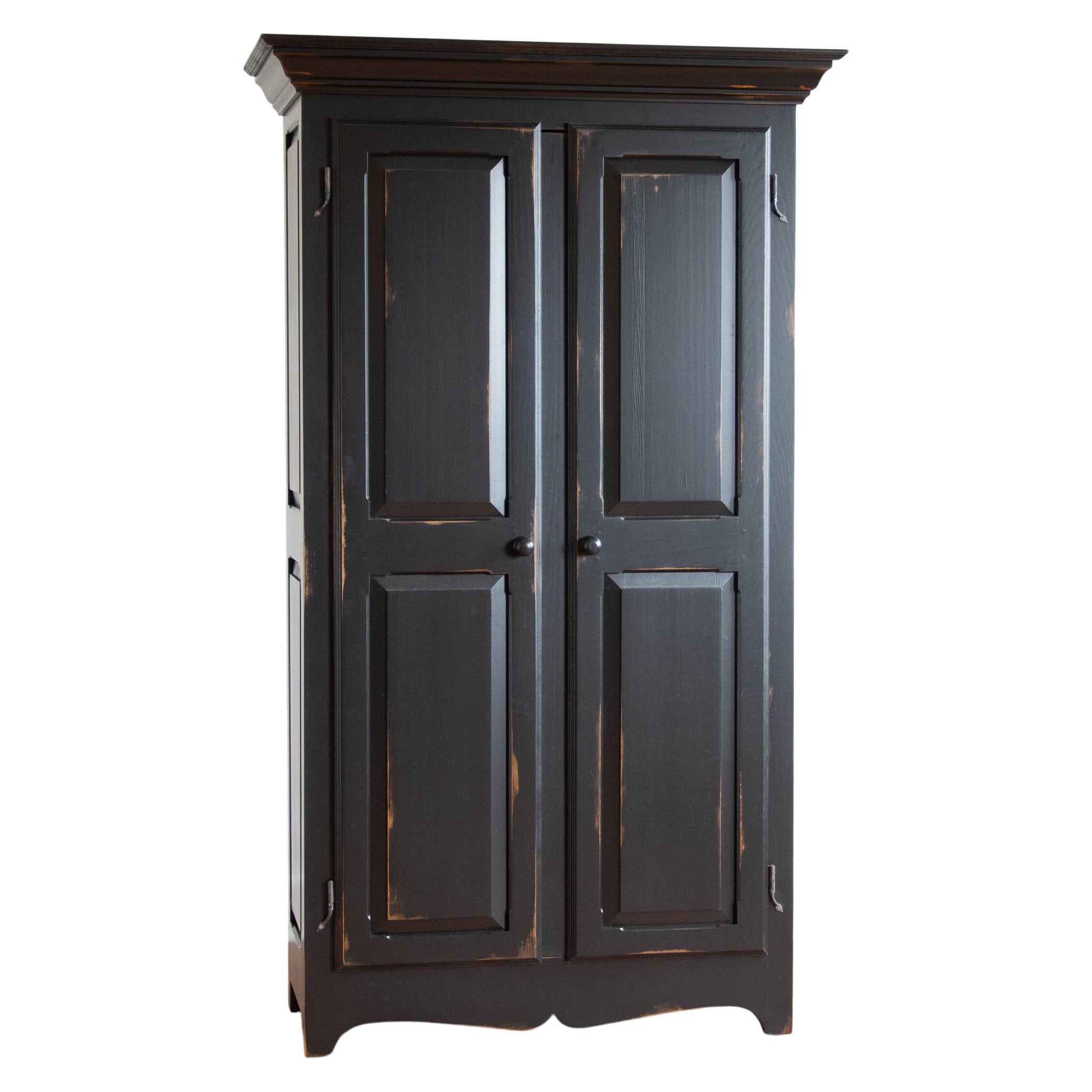 Storage & Bedroom Furniture Ottawa | Raised Panel Armoire in Black ...