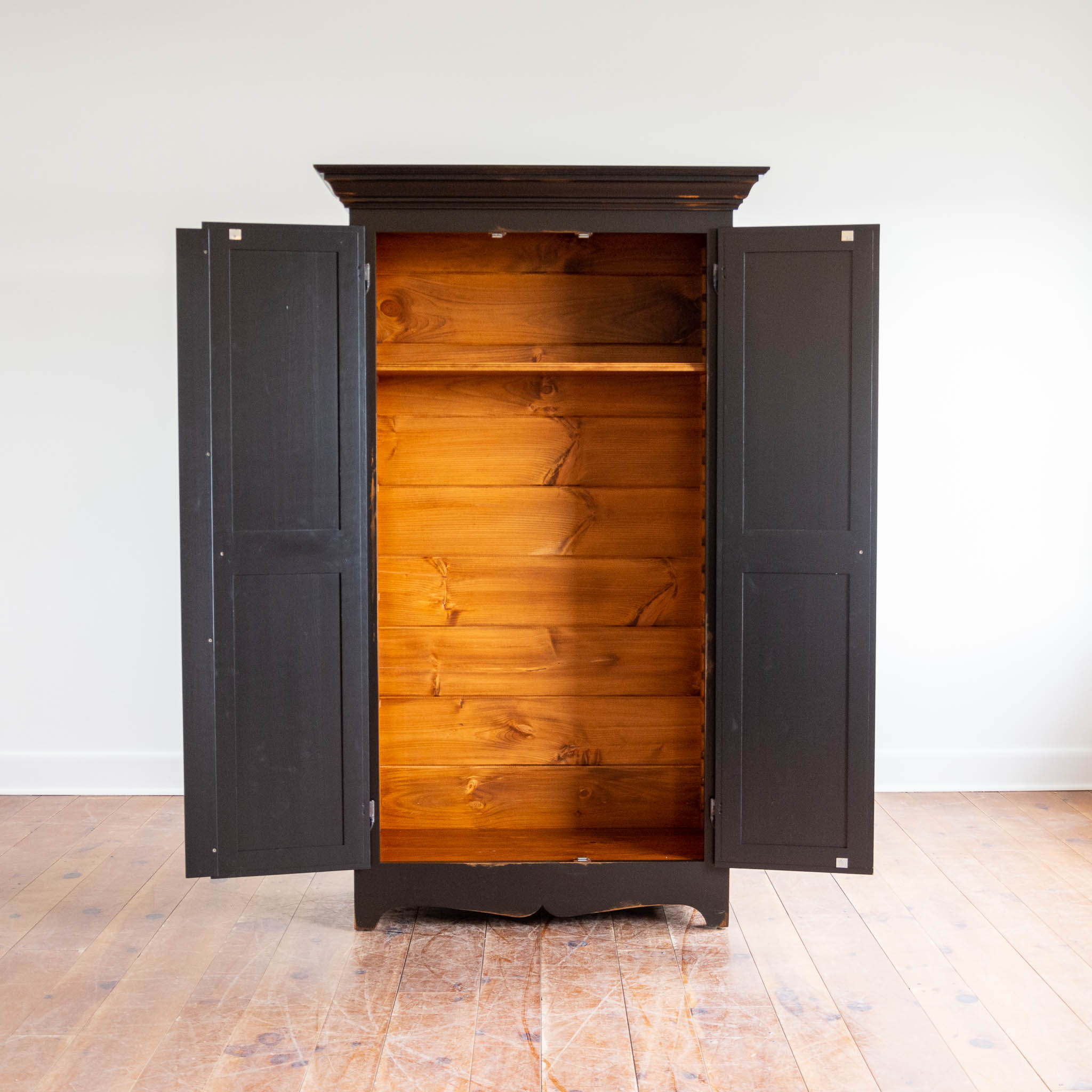 Storage & Bedroom Furniture Ottawa | Raised Panel Armoire in Black ...