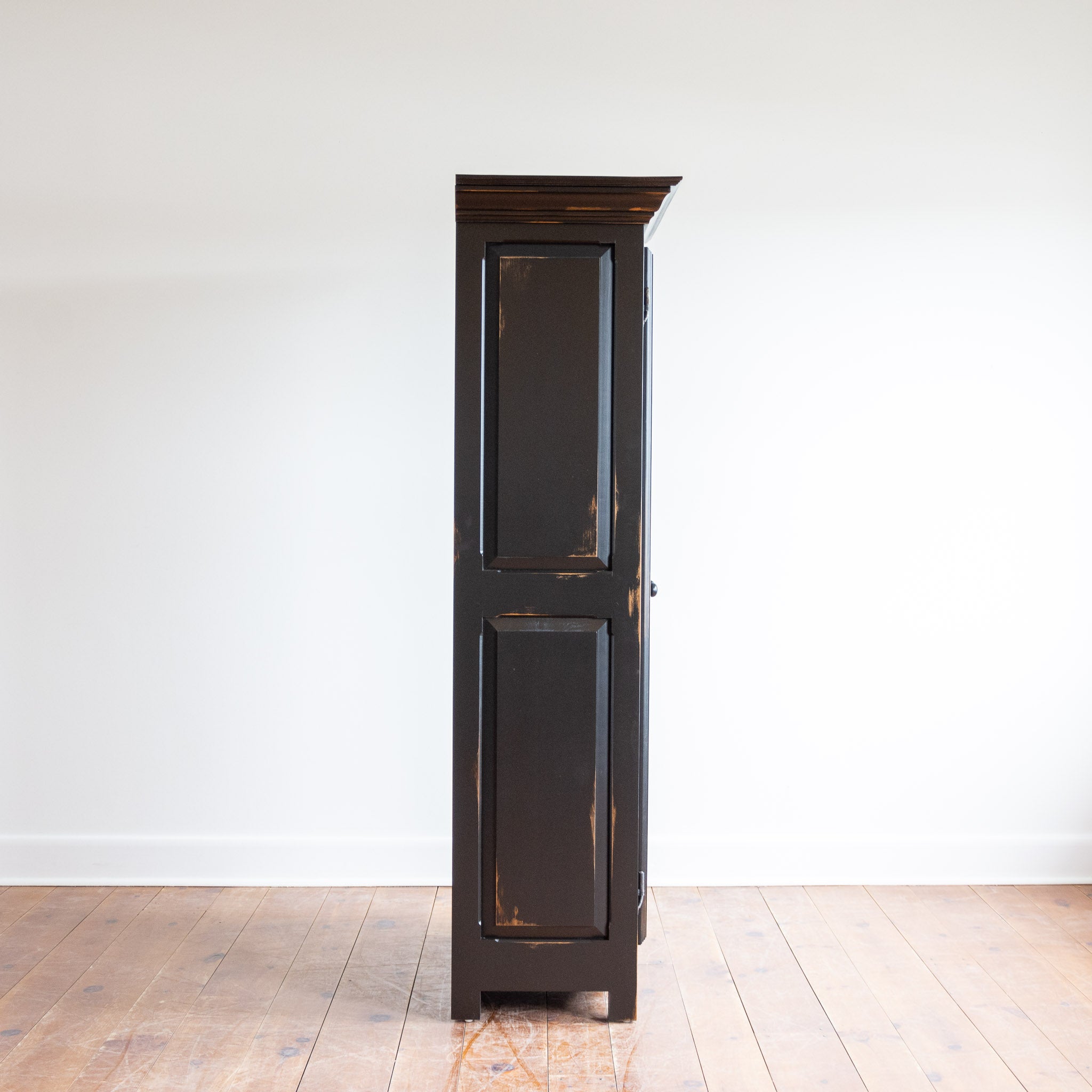 Storage & Bedroom Furniture Ottawa | Raised Panel Armoire in Black ...