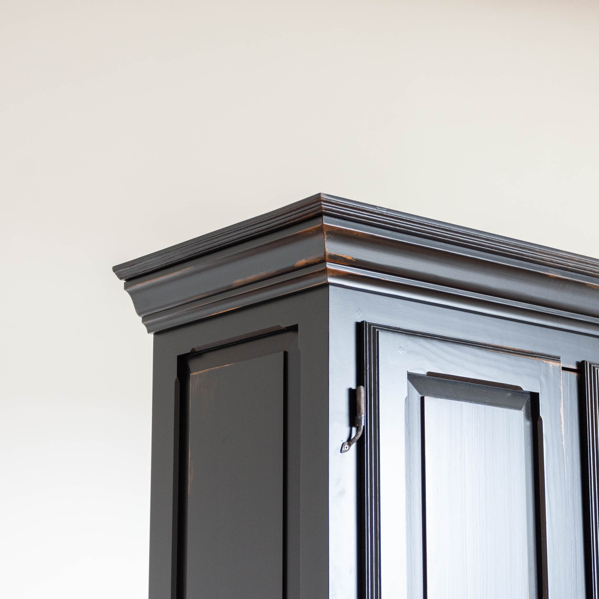 Storage & Bedroom Furniture Ottawa | Raised Panel Armoire in Black ...