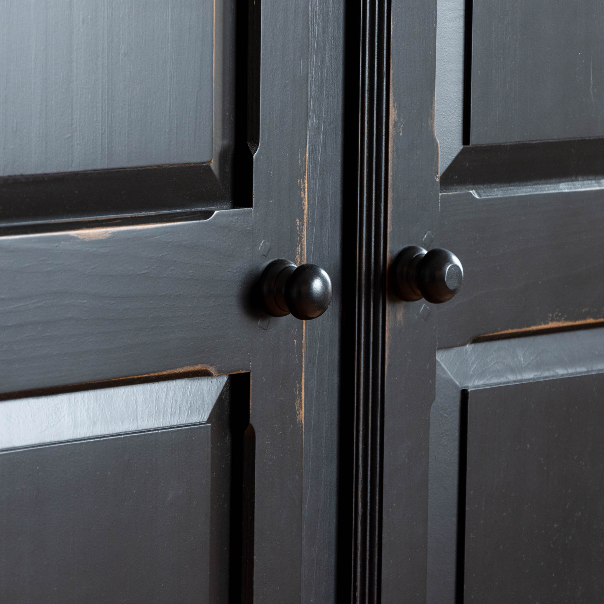 Storage & Bedroom Furniture Ottawa | Raised Panel Armoire in Black ...