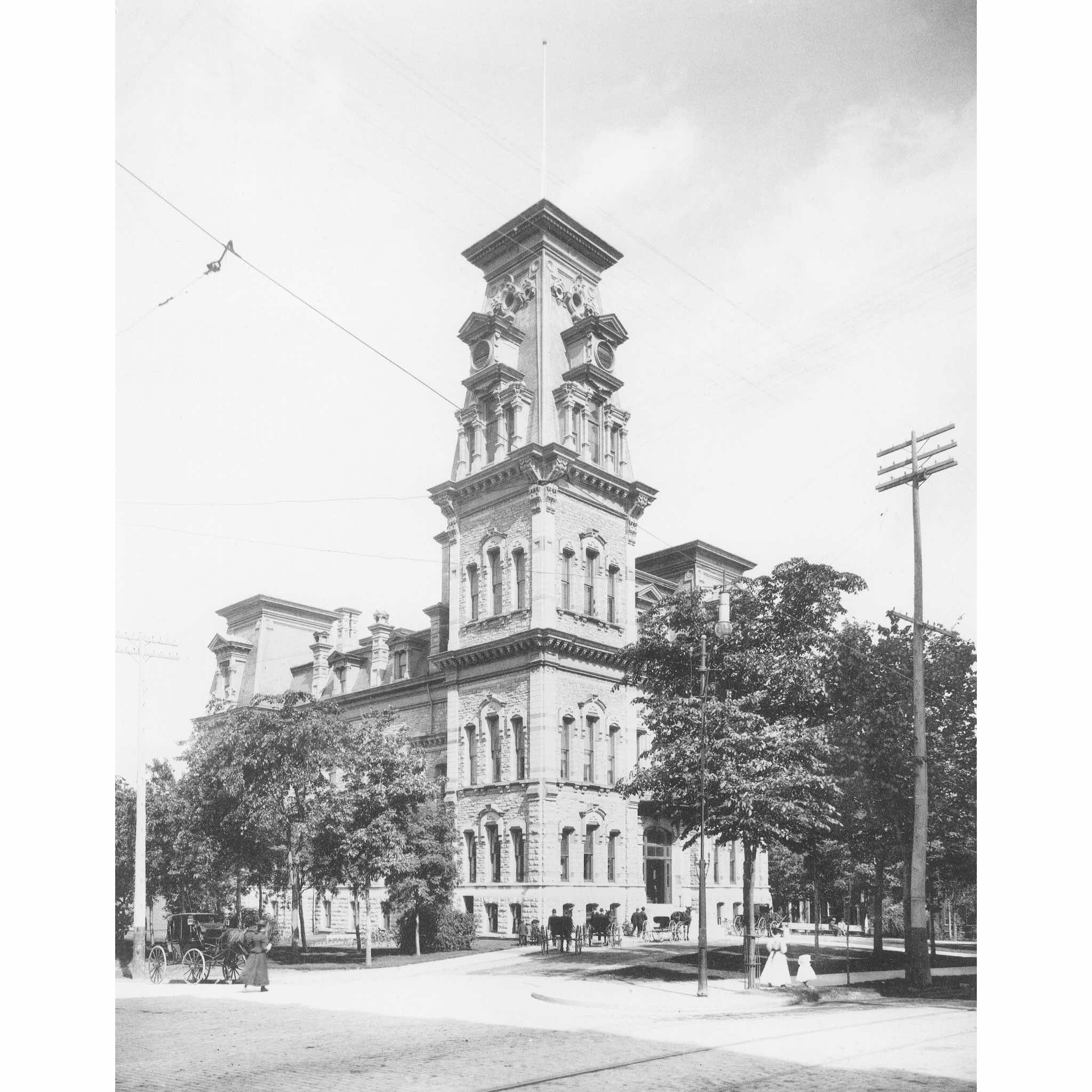 Vintage Ottawa Print: City Hall – The Emporium