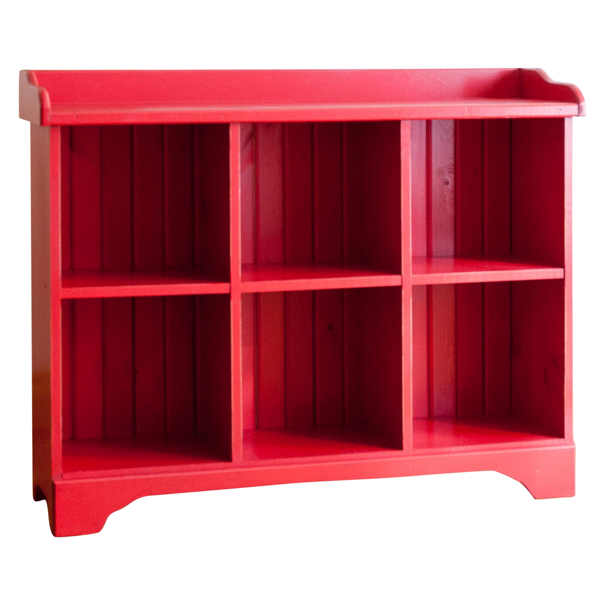 Cubby Console in Red | The Emporium, Ottawa