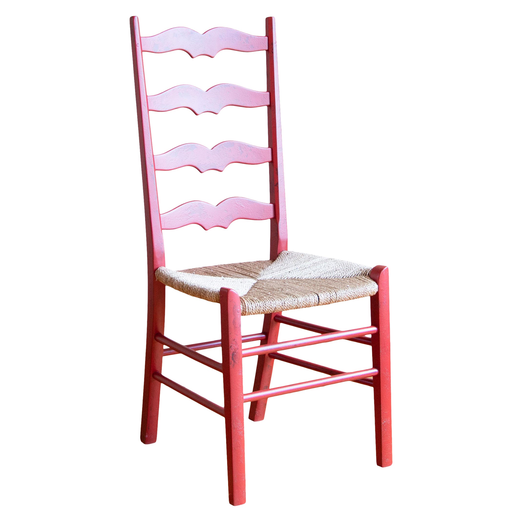 Douglas Chair in Red/Diamond Point – The Emporium