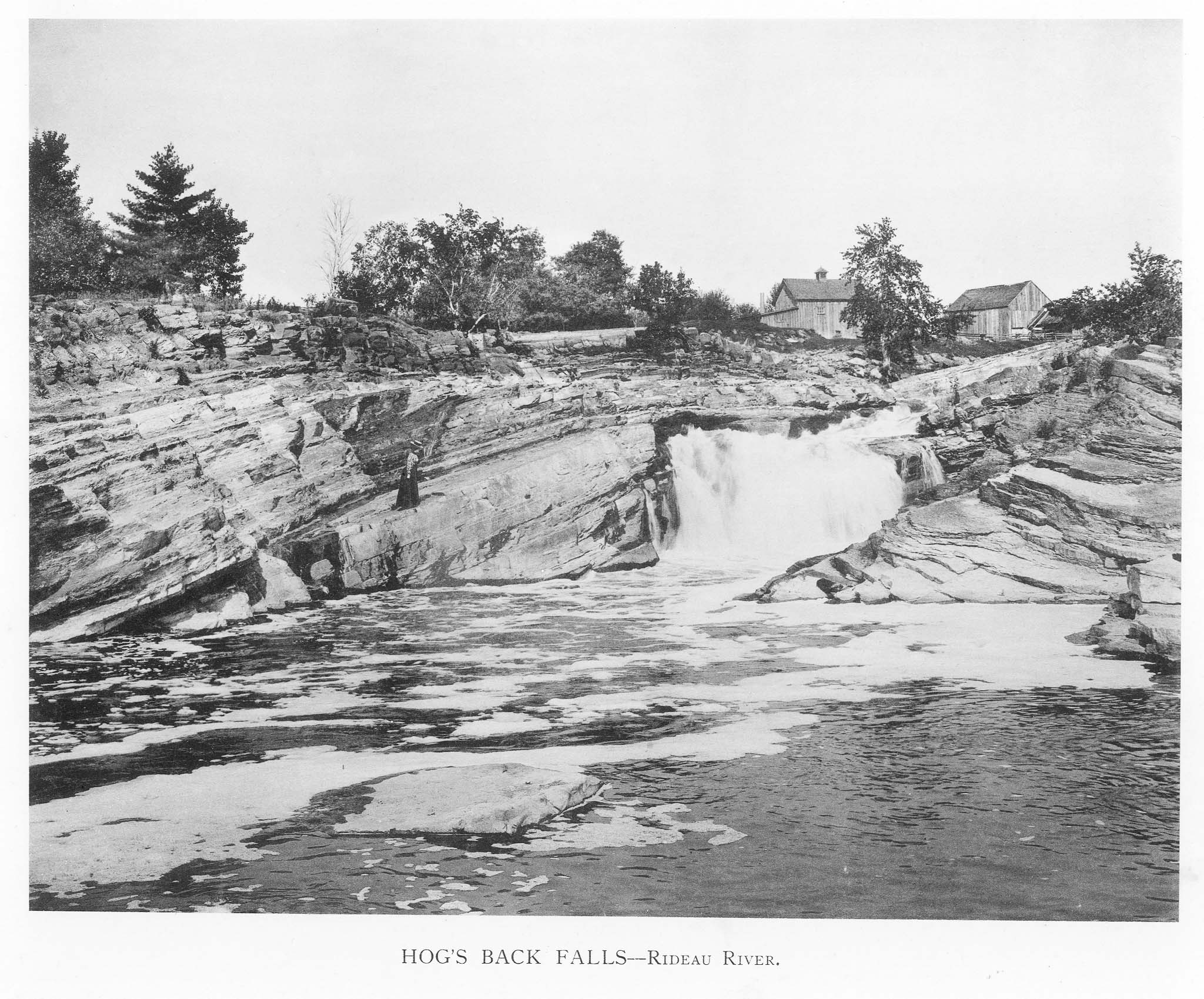 Vintage Ottawa Print: Hog's Back Falls – The Emporium