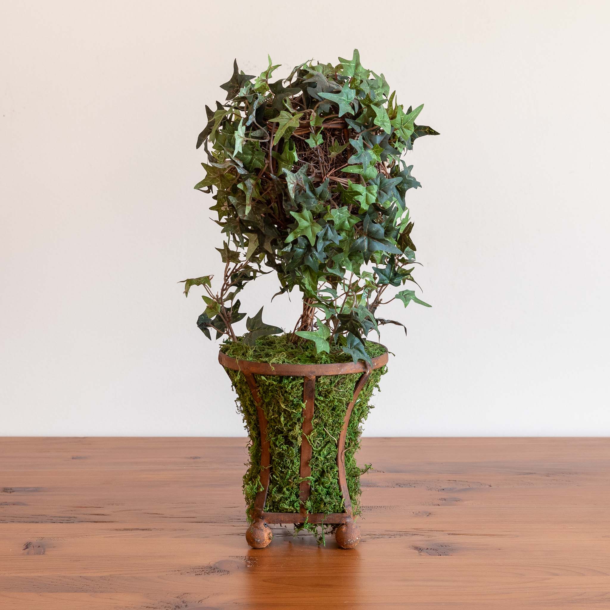 Vine Topiary in Iron Base – The Emporium