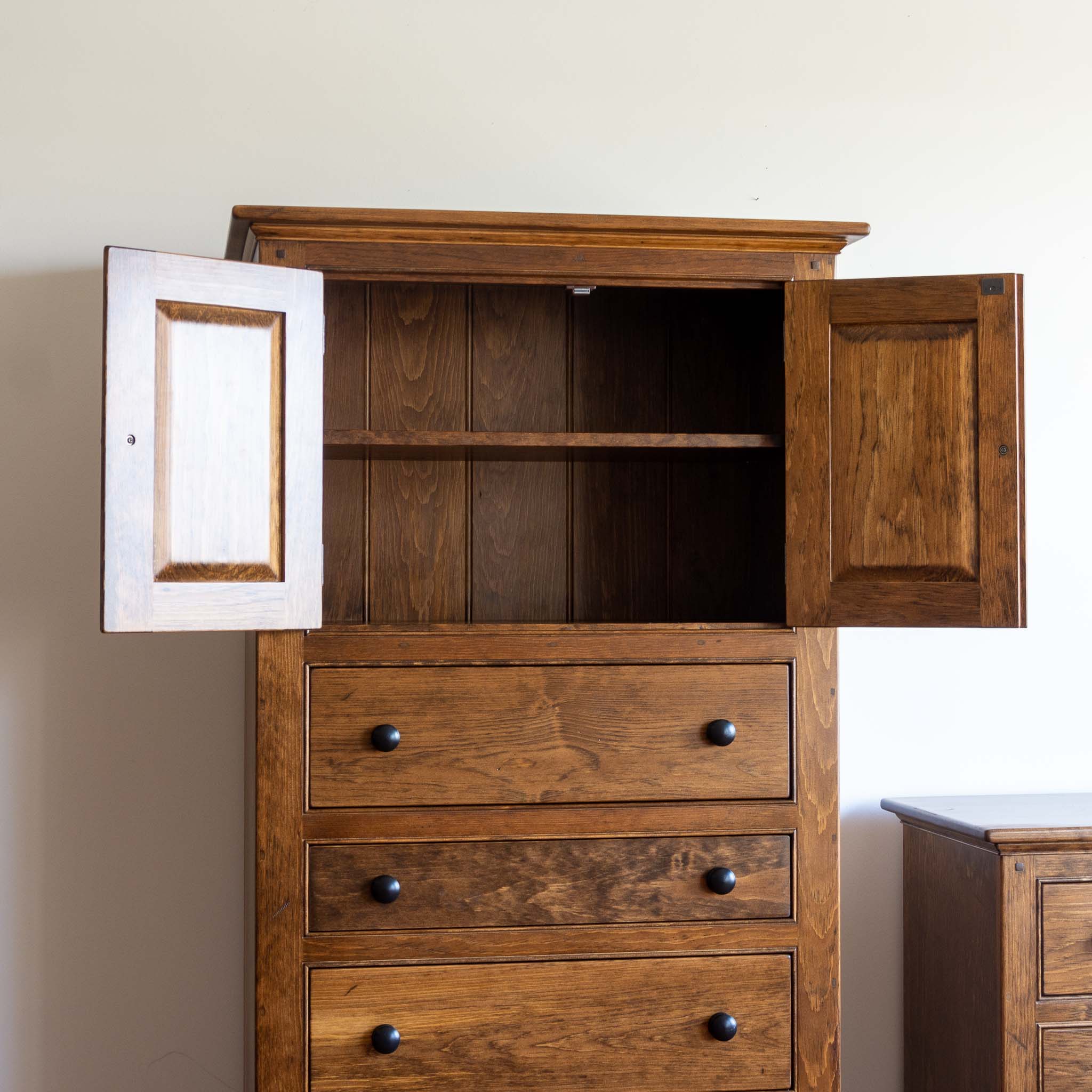 Burton Chest With Doors in Provincial – The Emporium