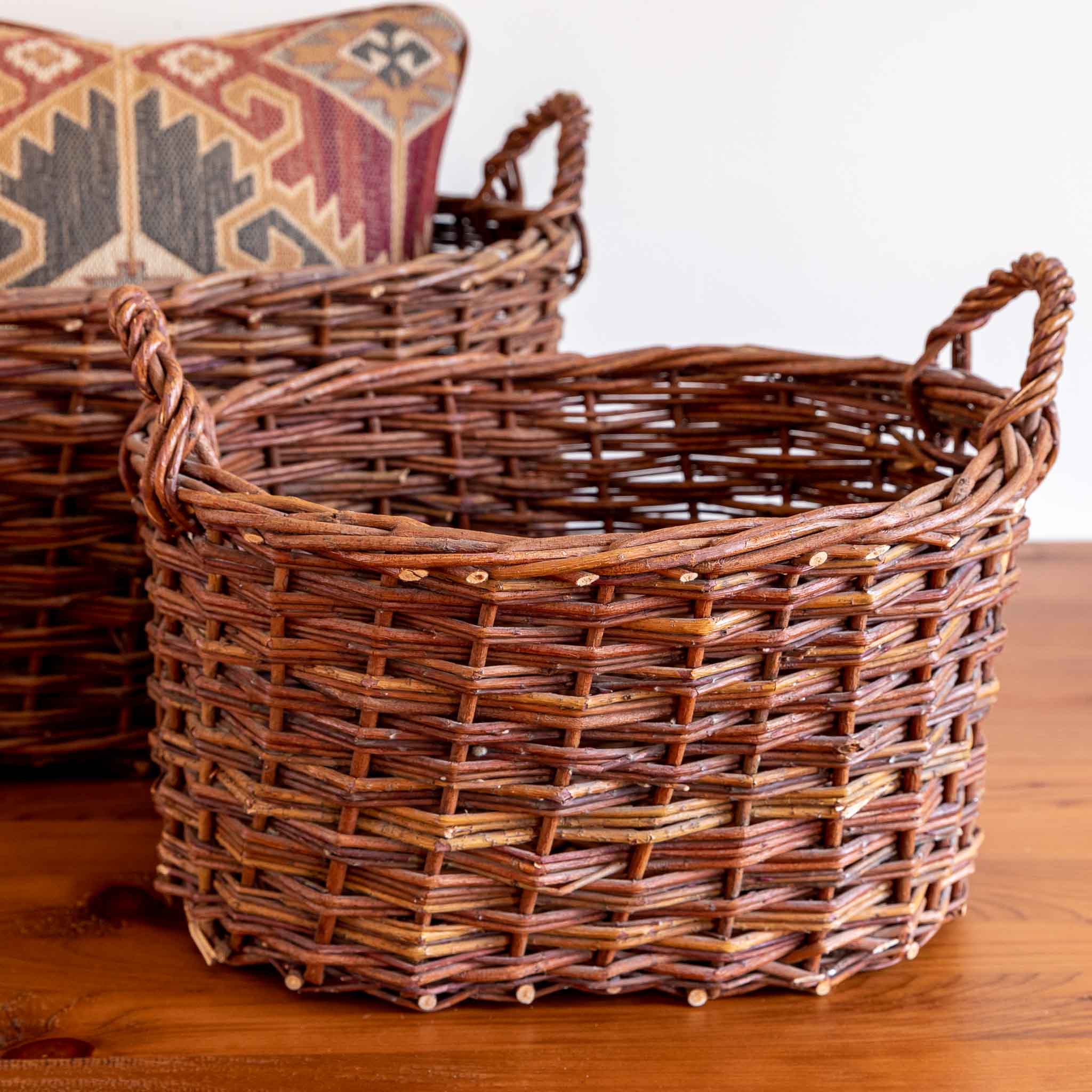Dalia Basket in Rattan – The Emporium