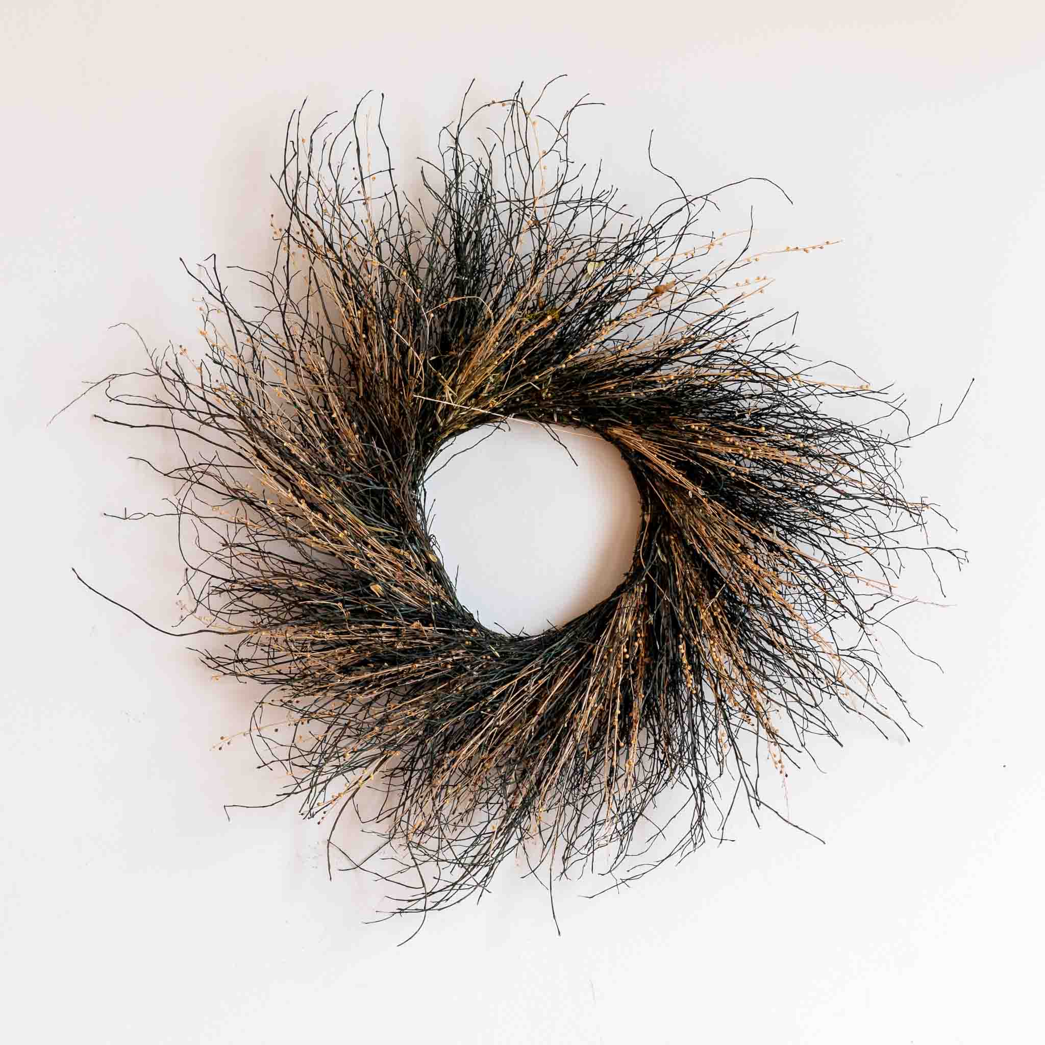 Dried Millet Bulb Wreath – The Emporium