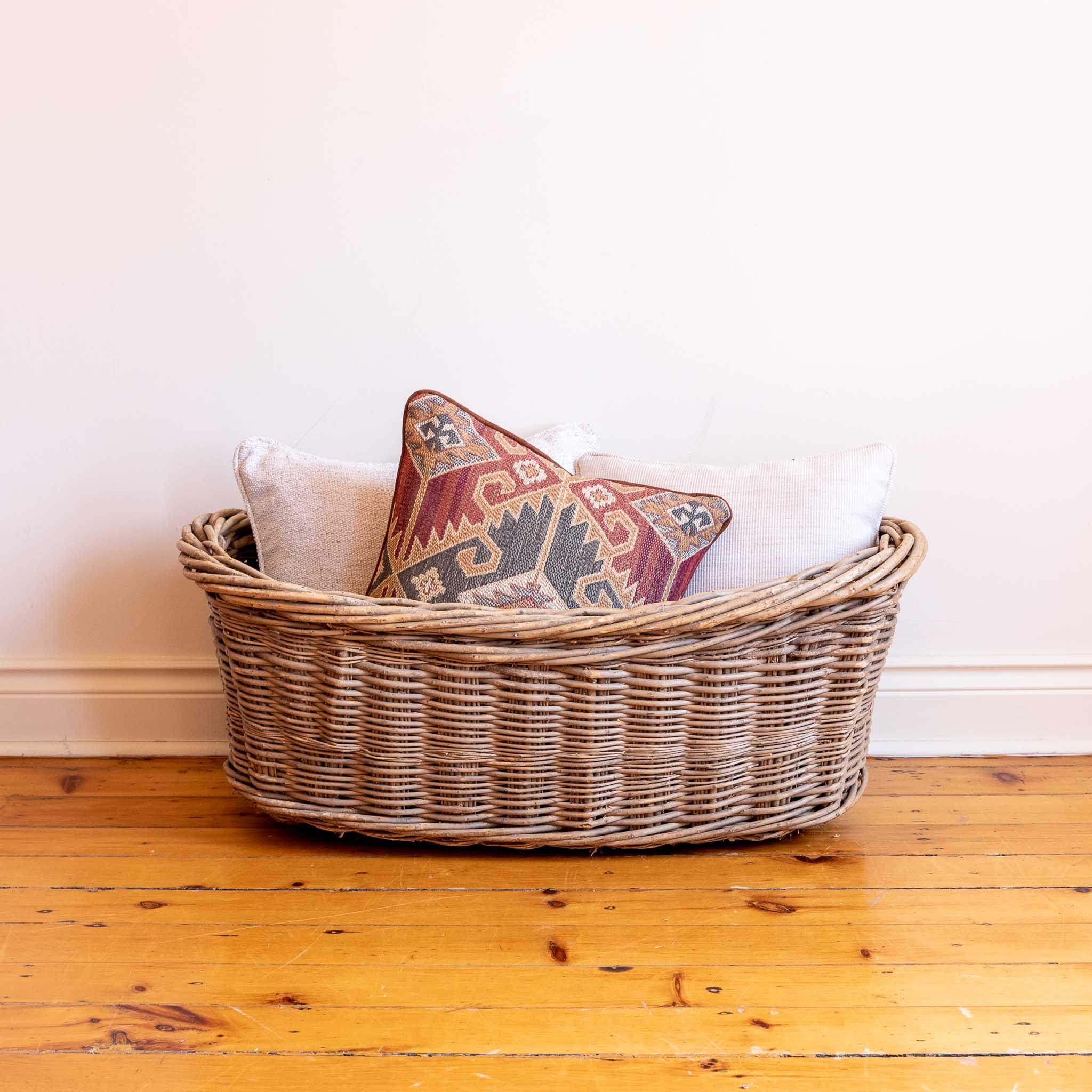 Leon Basket in Rattan – The Emporium