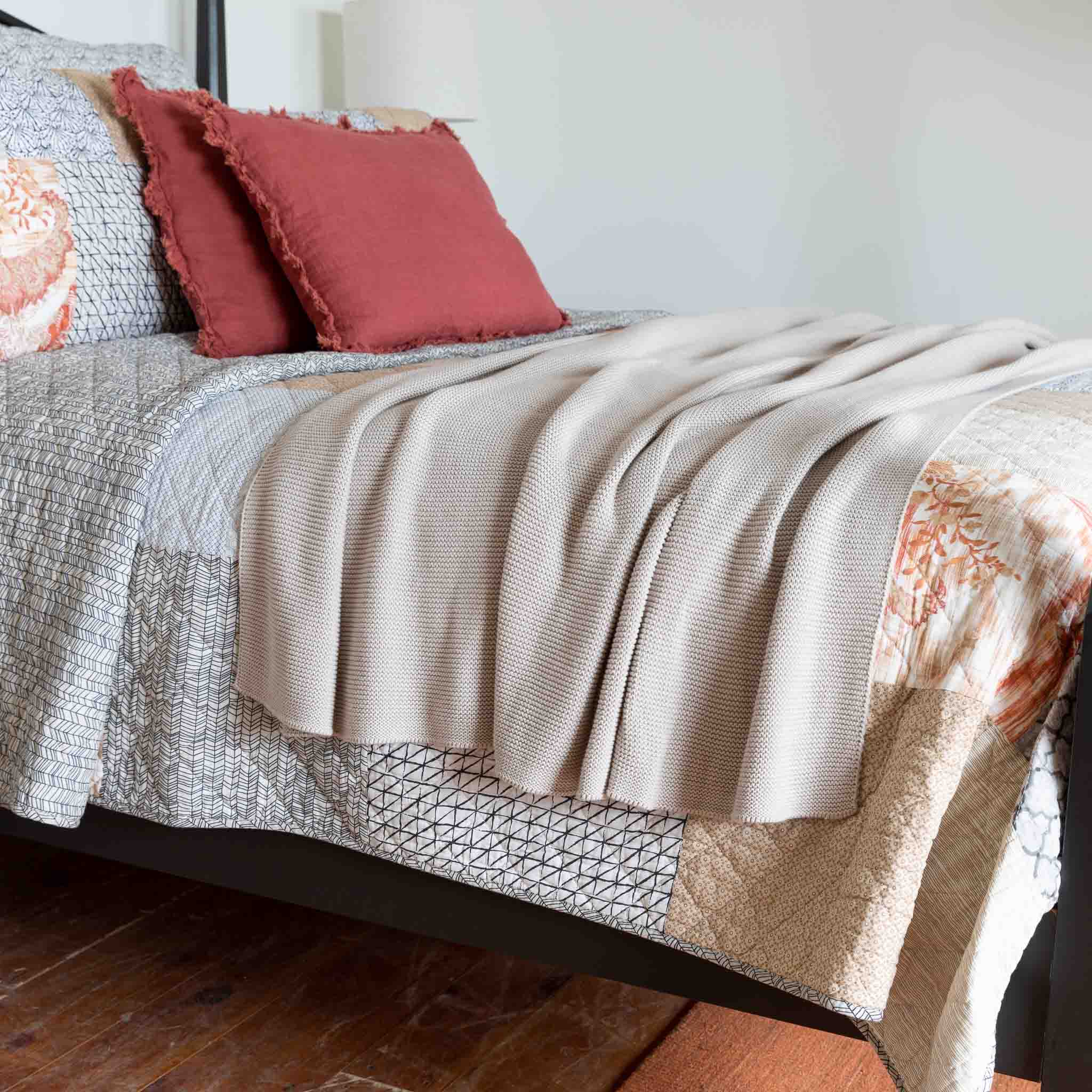 Brenda Throw in Acorn – The Emporium